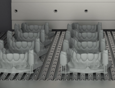 联泰科技齿科DLP上投影3D打印机D300全新定义自动化生产_增材智造网